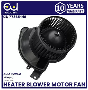 HEATER BLOWER MOTOR FAN FOR PEUGEOT BIPPER / BIPPER TEPEE 2008-ONWARDS