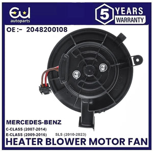 HEATER BLOWER MOTOR FAN FOR MERCEDES-BENZ C-CLASS W204 E-CLASS W212 SL