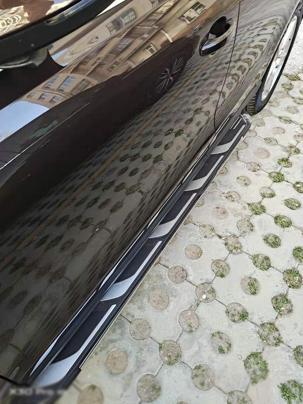 FOR AUDI Q8 SIDE STEPS BAR RUNNING BOARDS LATEST 100% OEM STYLE