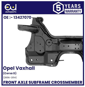 FRONT SUBFRAME CROSSMEMBER ENGINE FOR VAUXHALL CORSA D WITH BOLTS