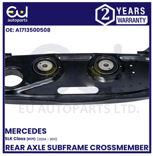NEW REAR SUBFRAME CROSSMEMBER AXLE FOR MERCEDES SLK R171 2004-2011 A17