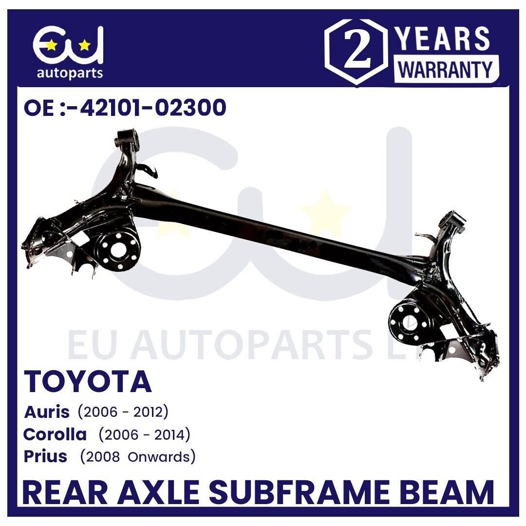 REAR AXLE SUBFRAME CROSSMEMBER BEAM FOR TOYOTA AURIS COROLLA 06-14 PRI