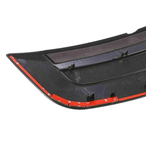 FOR RANGE ROVER VOGUE L405 BONNET HOOD VENT GRILL TRIM GLOSS BLACK 201