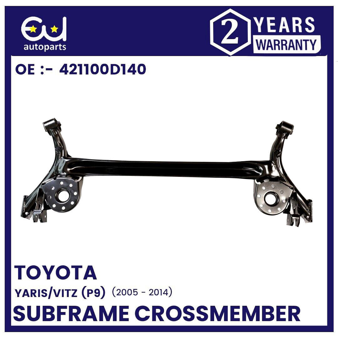 REAR AXLE SUBFRAME CROSSMEMBER BEAM FOR TOYOTA YARIS P9 MK2 05-14 (DIS