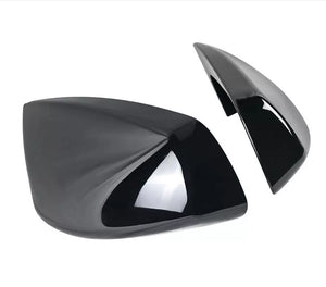 FOR BMW 5 SERIES E60 04-07 M STYLE GLOSS BLACK SIDE REAR VIEW MIRROR C