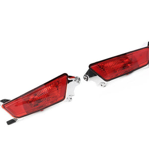 2X REAR BUMPER REFLECTOR TAIL FOG LIGHT WITH BULBS FIT LAND ROVER RANG