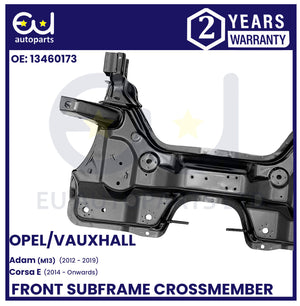 FRONT SUBFRAME CROSSMEMBER AXLE CARRIER FOR VAUXHALL CORSA E ADAM 12-1