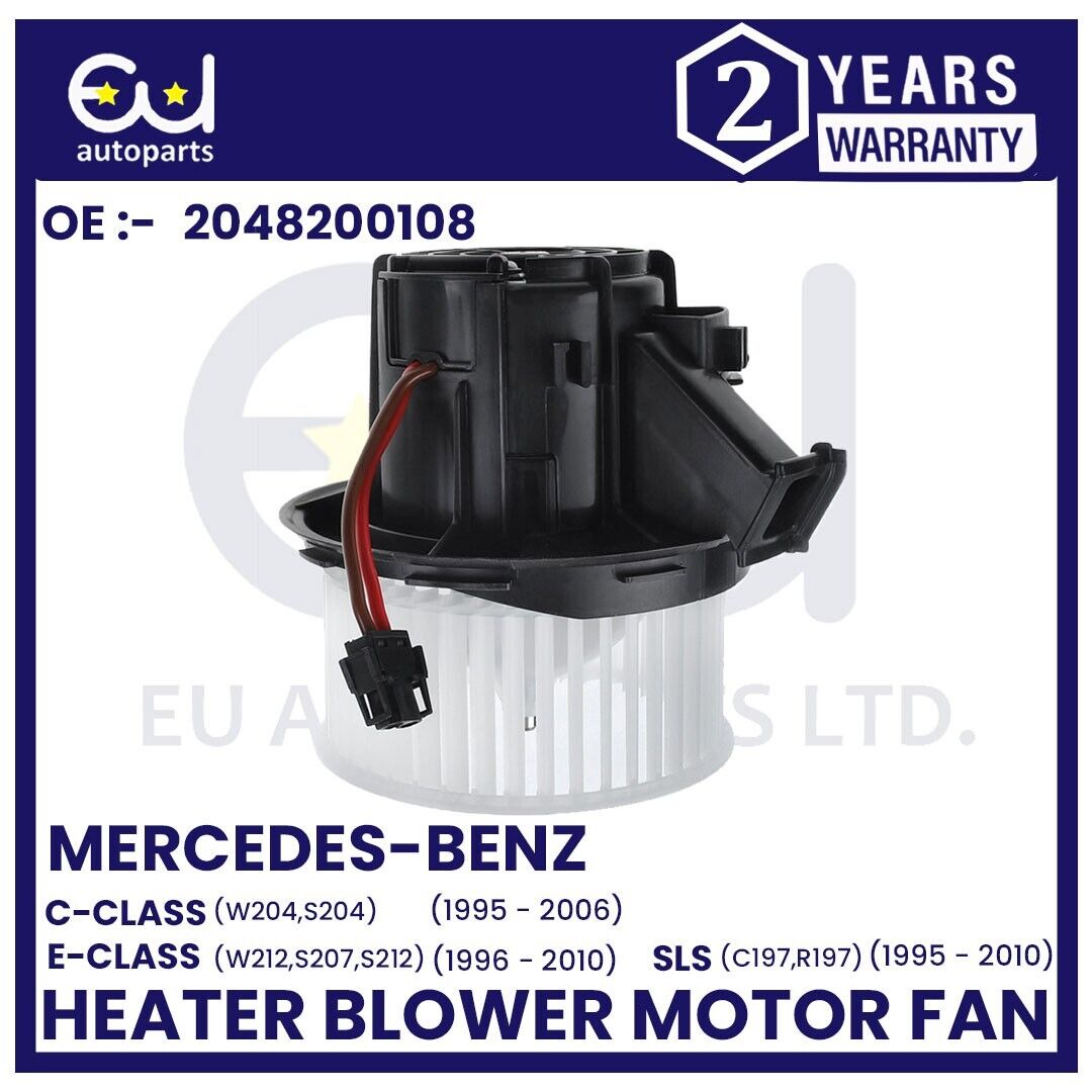 HEATER BLOWER MOTOR FAN FOR MERCEDES-BENZ C-CLASS W204 E-CLASS W212 SL
