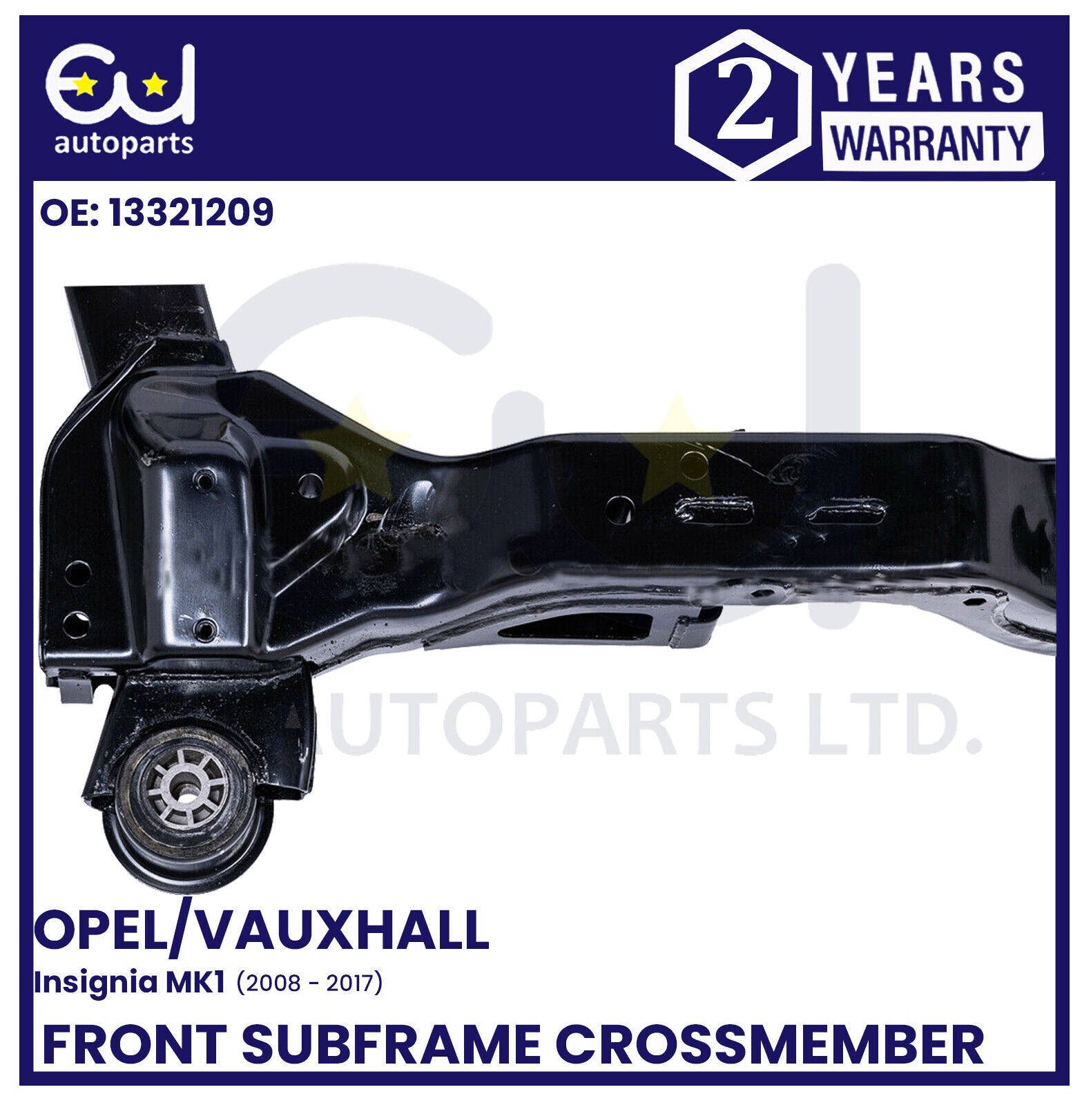 FRONT SUBFRAME AXLE CROSS MEMBER FOR VAUXHALL OPEL INSIGNIA 2008-2017