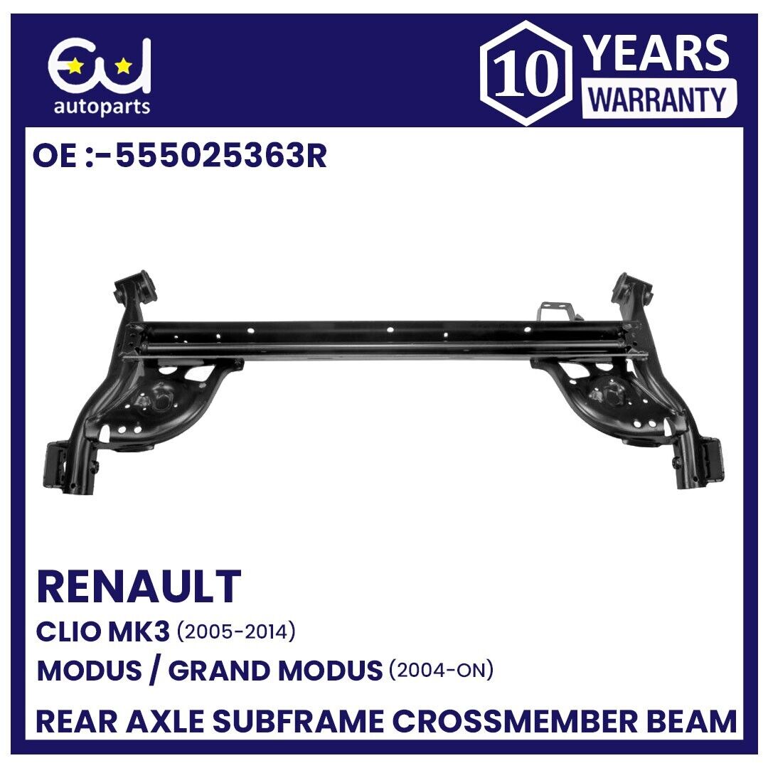 REAR AXLE SUBFRAME CROSSMEMBER BEAM FOR RENAULT CLIO MK3 05-14 MODUS 2