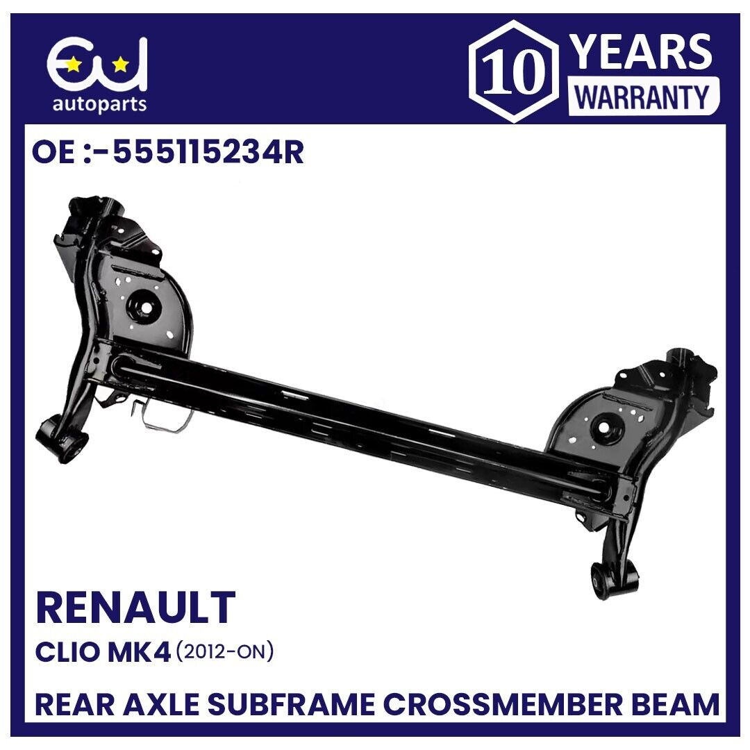 REAR AXLE SUBFRAME CROSSMEMBER BEAM FOR RENAULT CLIO MK4 2012-ON