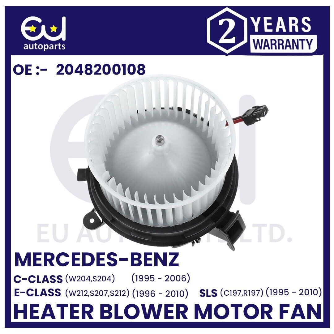 HEATER BLOWER MOTOR FAN FOR MERCEDES-BENZ C-CLASS W204 E-CLASS W212 SL
