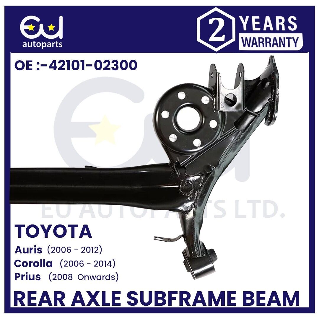 REAR AXLE SUBFRAME CROSSMEMBER BEAM FOR TOYOTA AURIS COROLLA 06-14 PRI