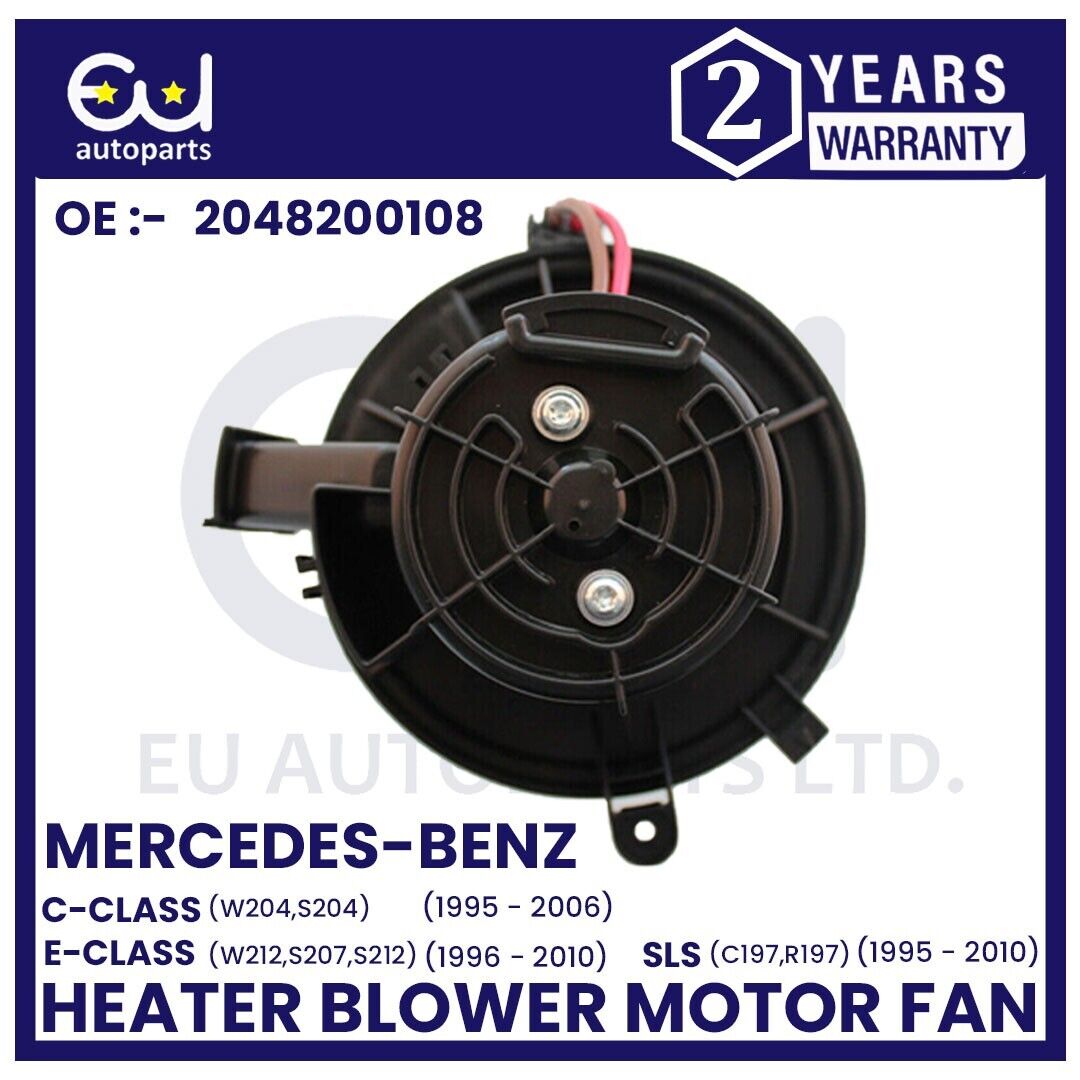 HEATER BLOWER MOTOR FAN FOR MERCEDES-BENZ C-CLASS W204 E-CLASS W212 SL