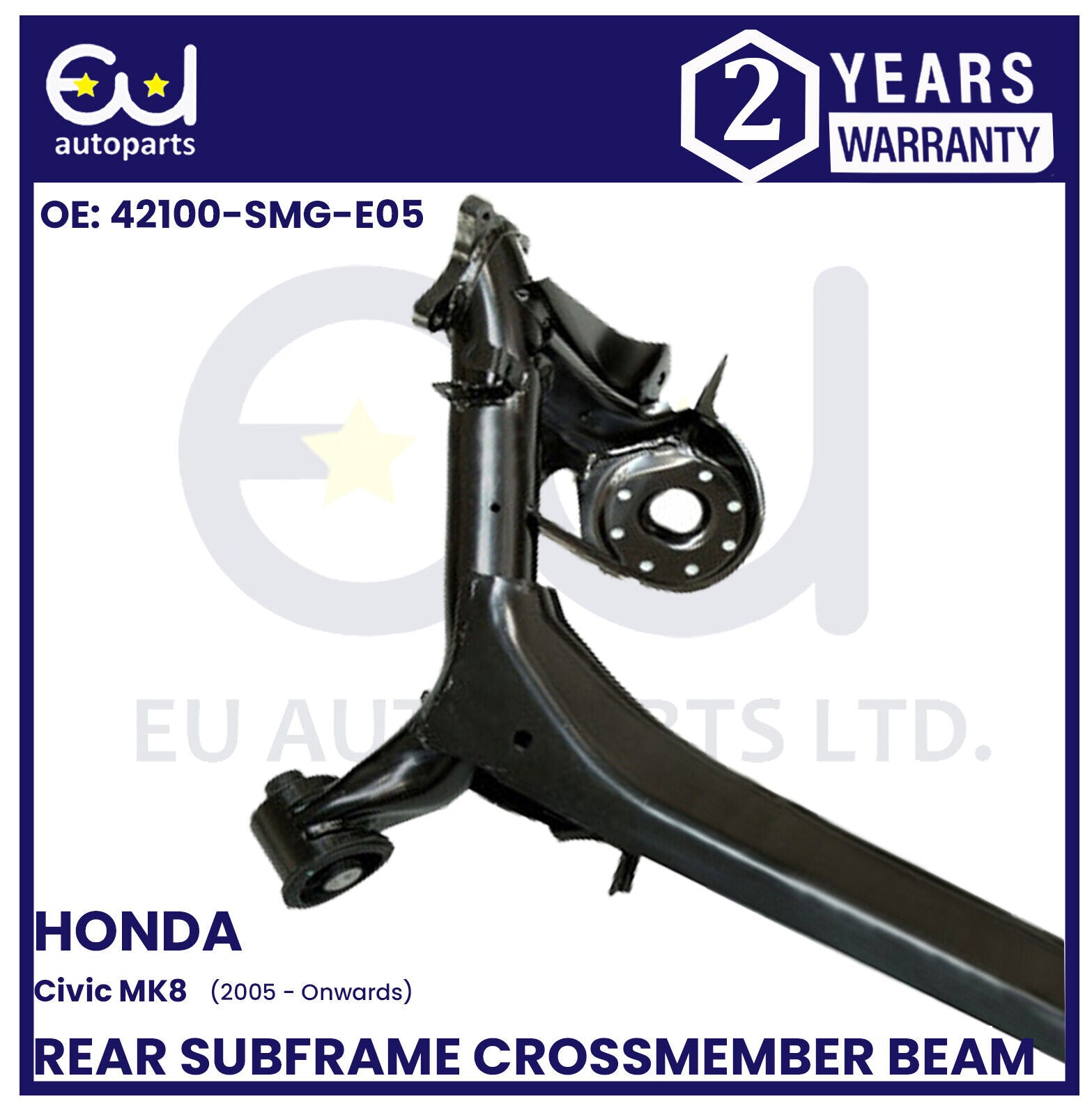 FOR HONDA CIVIC MK8 05-11 REAR AXLE SUBFRAME BEAM CROSS MEMBER ASY 421