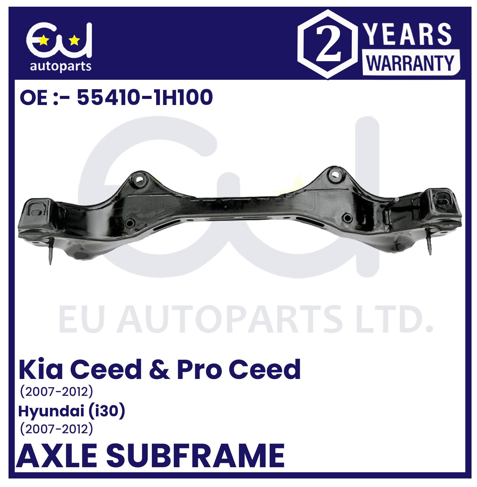 REAR AXLE SUBFRAME CROSSMEMBER FOR KIA CEED & PRO CEED 07-12 HYUNDAI I