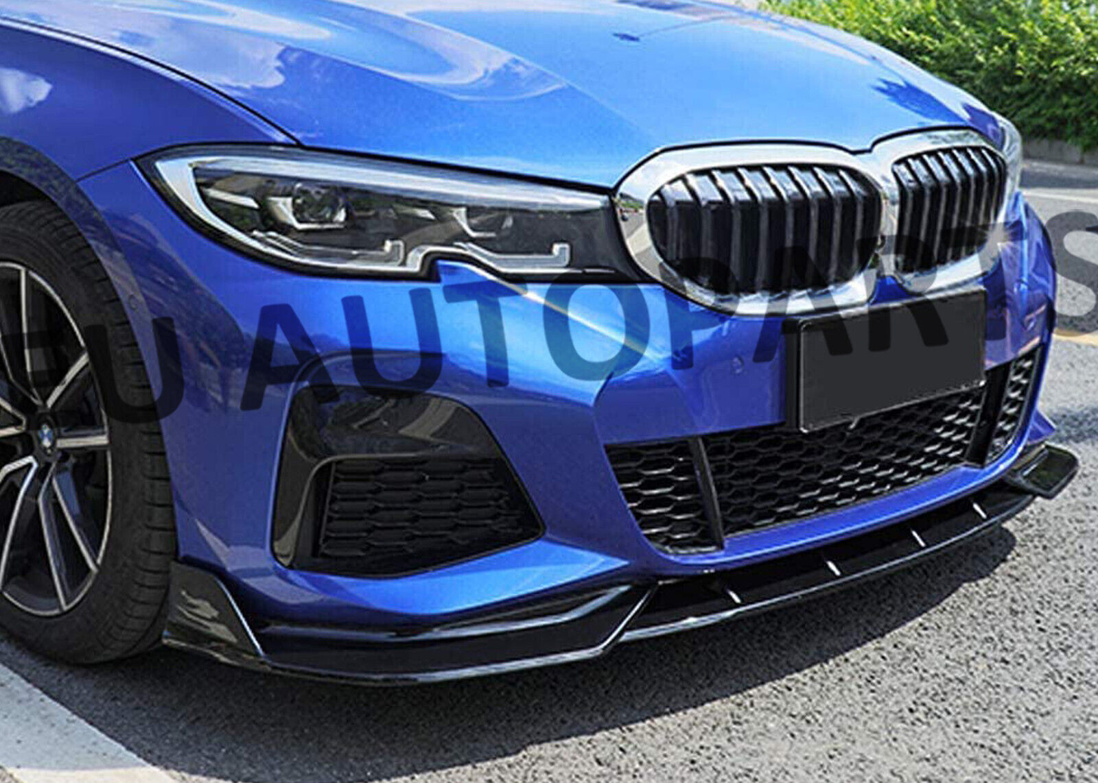 FOR BMW 3 SERIES G20 G21 FRONT BUMPER LIP VALANCE SPOILER SPLITTER GLO