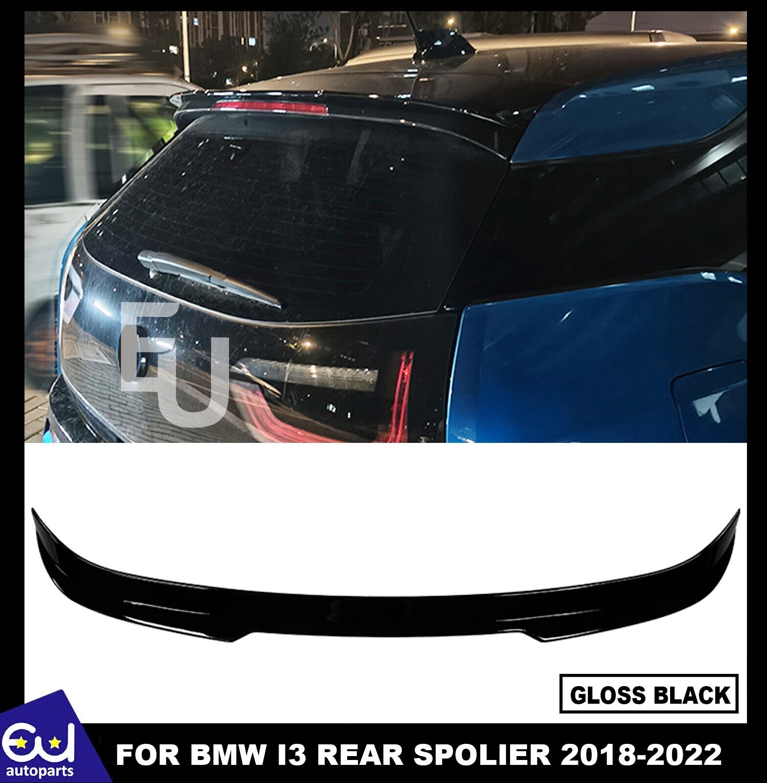 FOR BMW I3 SERIES G28 PSM STYLE REAR TRUNK LID BOOT SPOILER M PERFORMA