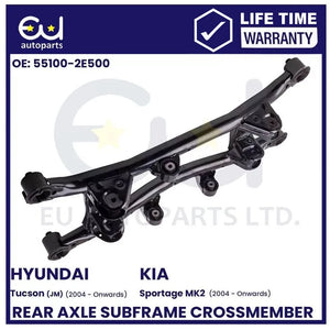 REAR SUBFRAME AXLE CROSSMEMBER FOR HYUNDAI TUCSON KIA SPORTAGE 4WD- 62