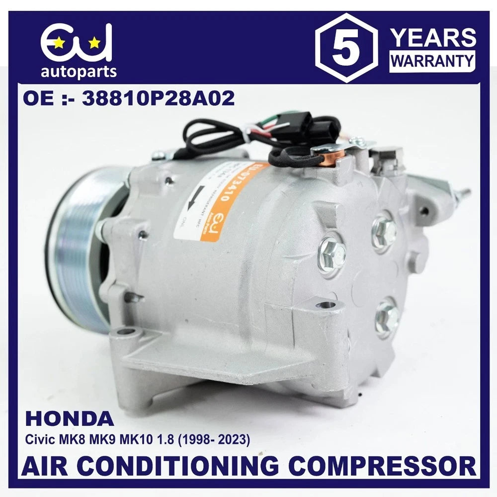 AIR CON AC COMPRESSOR PUMP FOR HONDA CIVIC MK8 MK9 MK10 1.8 TYPE S FR-