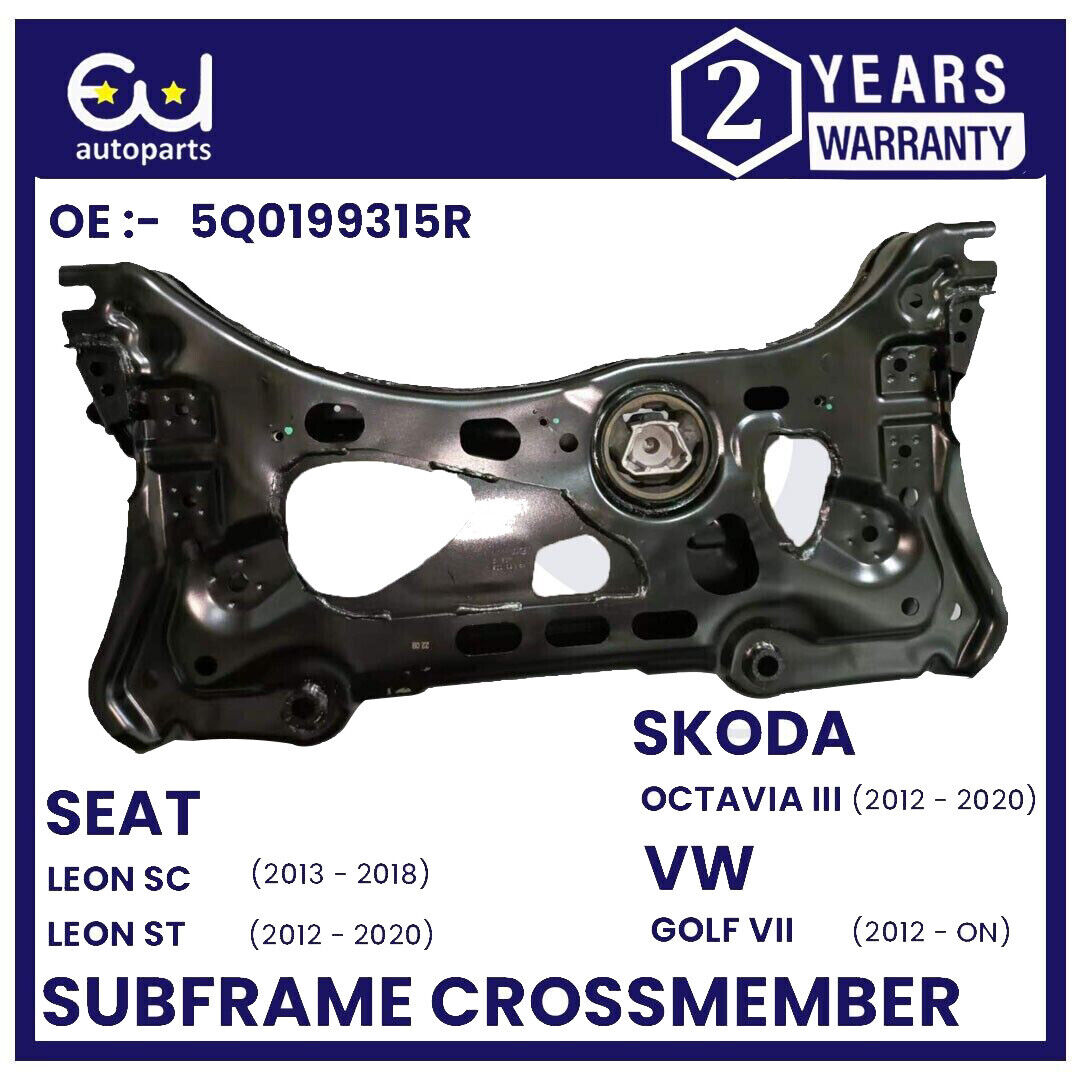 FRONT AXLE SUBFRAME CROSSMEMBER FOR SEAT LEON SKODA OCTAVIA MKIII VW G