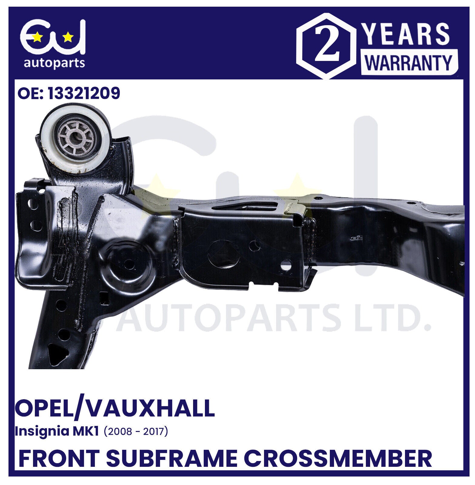 FRONT SUBFRAME AXLE CROSS MEMBER FOR VAUXHALL OPEL INSIGNIA 2008-2017