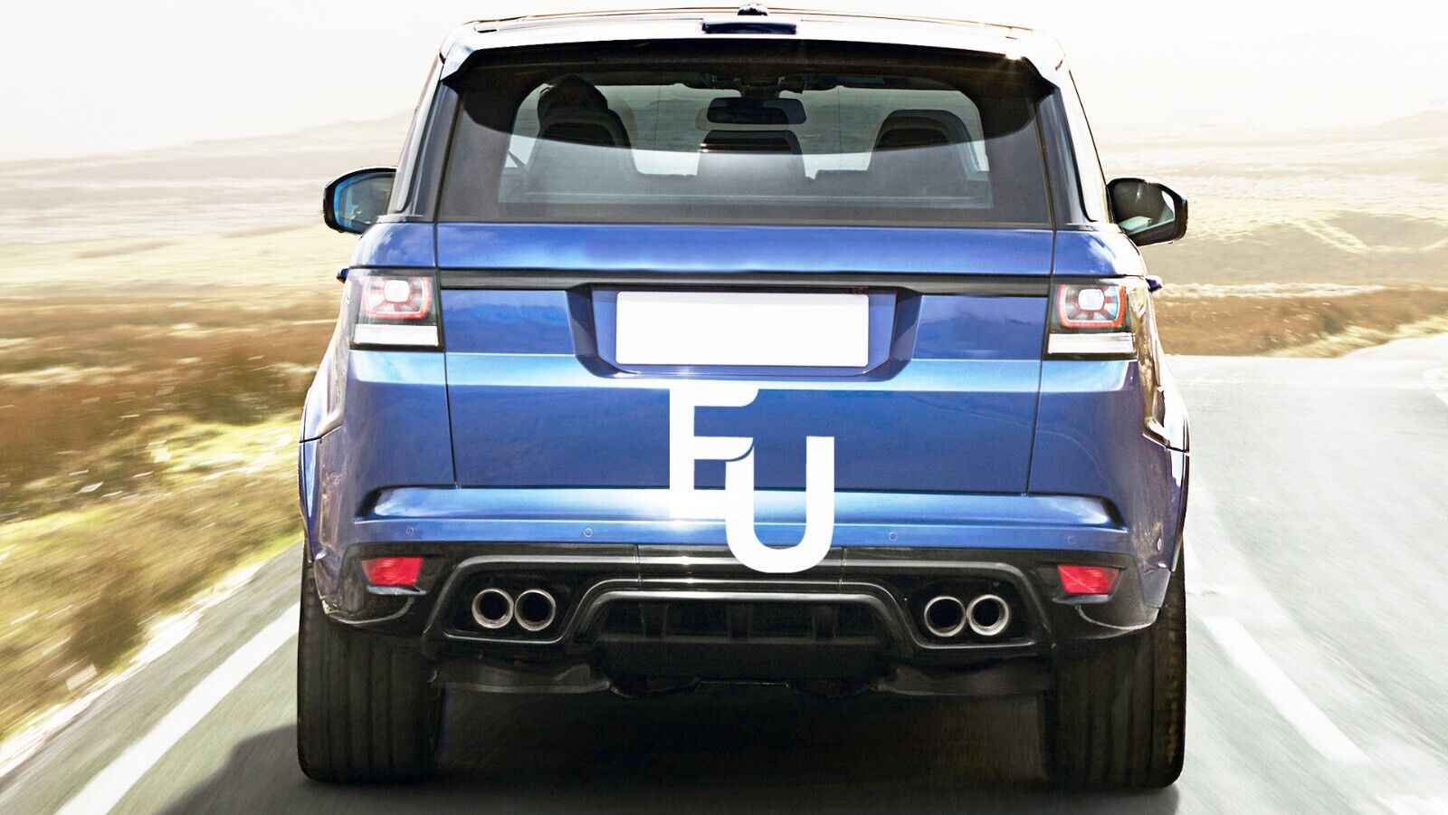 FOR RANGE ROVER SPORT MK2 L494 REAR BUMPER FOG LAMP LIGHT LENS LEFT RE