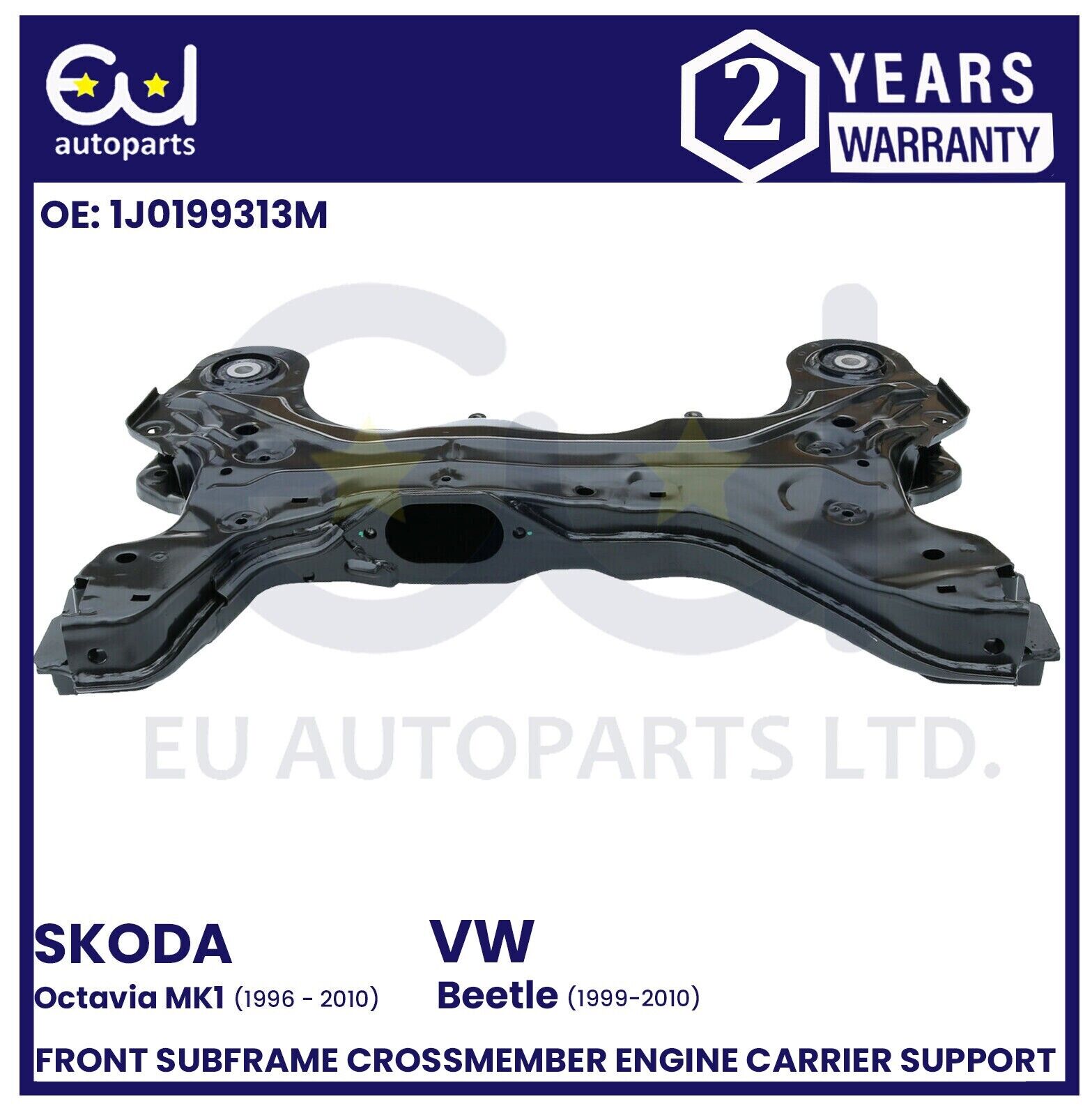 FRONT SUBFRAME CROSSMEMBER ENGINE CARRIER SUPPORT FOR VW BEETLE SKODA