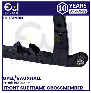 FOR VAUXHALL/OPEL INSIGNIA 2008-2017 FRONT SUBFRAME AXLE CROSSMEMBER 3