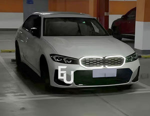 FOR BMW G20 G21 3 SERIES KIDNEY LED GRILL GRILLE BLACK DIAMOND STYLE S