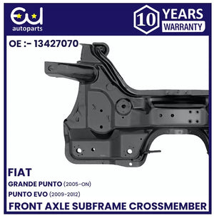 FRONT AXLE SUBFRAME CROSSMEMBER ENGINE FOR OPEL VAUXHALL CORSA D WITH