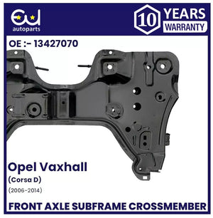 FRONT SUBFRAME CROSSMEMBER ENGINE FOR VAUXHALL CORSA D WITH BOLTS