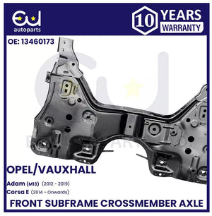 FRONT SUBFRAME CROSSMEMBER AXLE CARRIER FOR VAUXHALL CORSA E ADAM 12-1