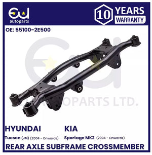 REAR SUBFRAME AXLE CROSSMEMBER FOR HYUNDAI TUCSON KIA SPORTAGE 4WD- 62